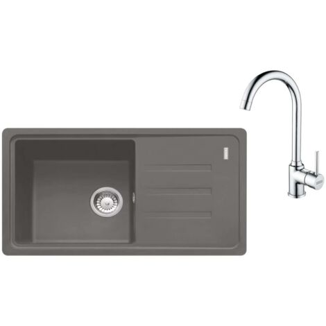 Franke Set - Set per cucina G267ŠK, lavello in fragranite BSG 611-78/39 ...