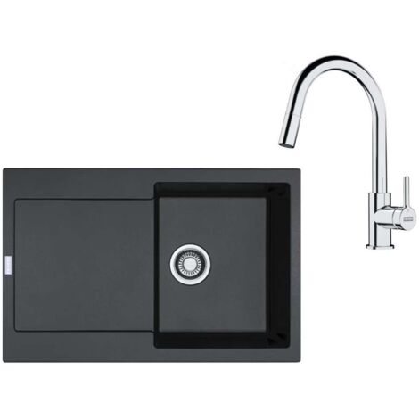 Franke Set - Set da cucina G258O, lavello in fragranite MRG 611 e ...