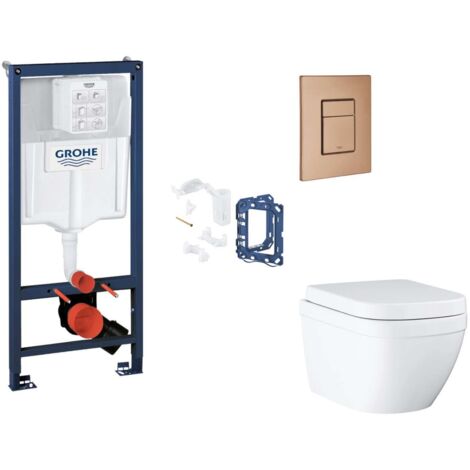 Grohe Rapid SL - Set con modulo d'installazione per WC a parete ...