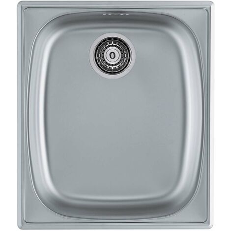 Alveus Basic - Lavello 38x44 cm, scarico 9 cm, acciaio inox 1082195