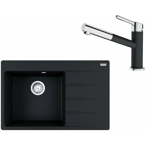 Franke Set - Set G219, lavello in fragranite CNG 611-78 TL/2 e ...