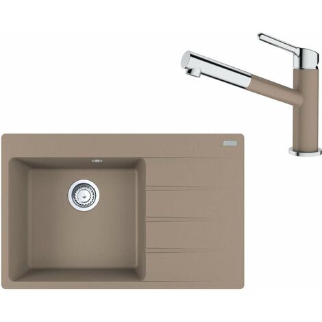 Franke Set - Set G219, lavello in fragranite CNG 611-78 TL/2 e ...