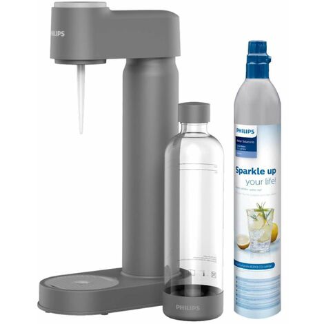 Philips GoZero - Soda maker Lite con accessori, grigio ADD4901GR/10