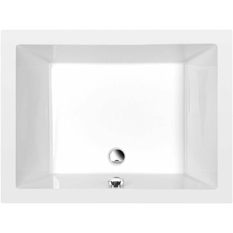 Polysan Deep - Piatto doccia profondo, 100x75x26 cm, bianco 72879
