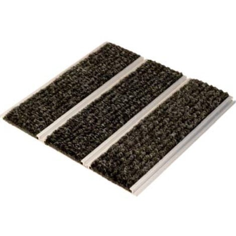 Paillasson - tapis entrée aluminium clispable - qualité pro - 110 cm x ...