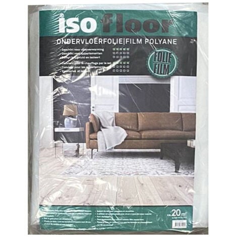 Bâche protection polyane ép 0,15mm 20m2 5m x 4m