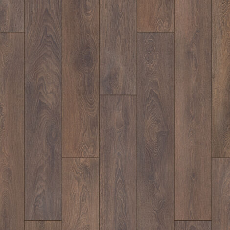 Sol stratifié effet parquet - ép 8 mm -shire oak - boite de 9 lames ...