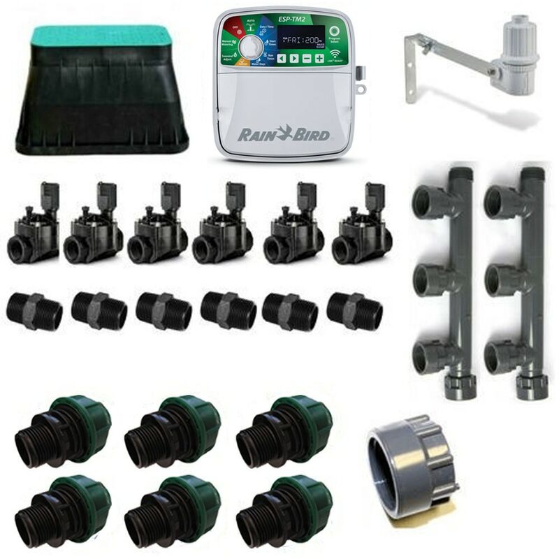 RAIN BIRD ESP TM2 KIT DIRRIGATION DINTERIEUR 6 ZONES 220V OFFRE EXCLUSIVE