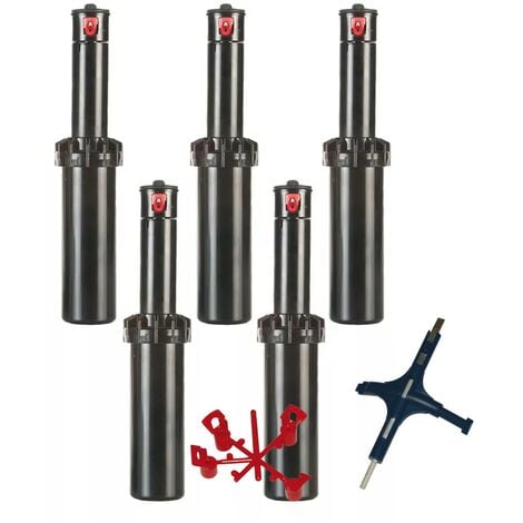 Rain S050. Portée 5,5-10,7 m. Filetage femelle 1/2 (Pack x 5) Offre exclusive