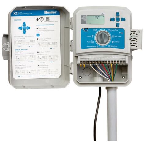 Programmateur extérieur Hunter X2-801 8 stations avec WiFi WAND Offre ...