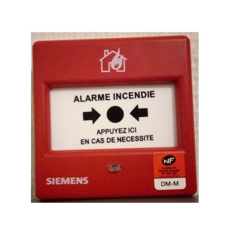 Disparador manual de alarma directa Siemens FDM225-RP
