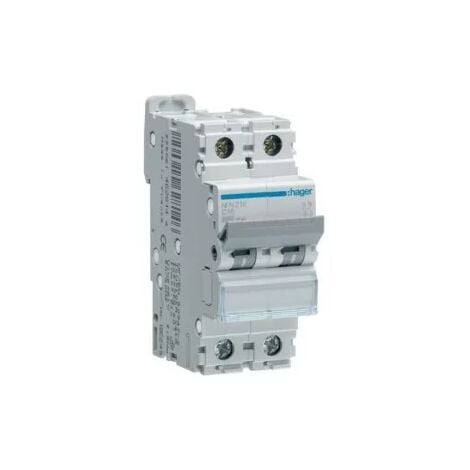 Hager NGT310 Interruptor automático 3P 6-10kA curva D - 10A 3 módulos