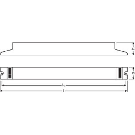 Osram 294203 Reactancia electrónica para tubos QT-FIT8 T8 1X36/220-240 UNV1