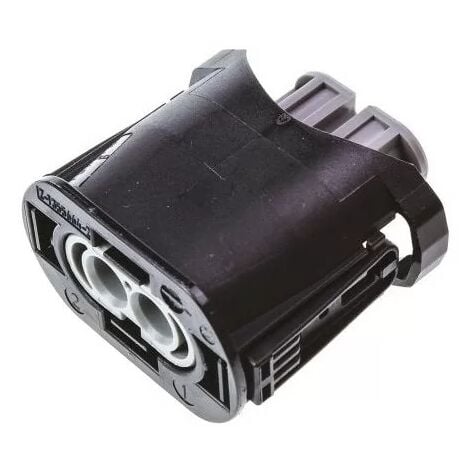 Amp 2-1355668-2 Conector automotriz hembra de 2 vías Negro JPT