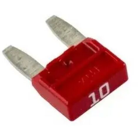 MTA 0705130 Fusible 10A MiniVAL rojo
