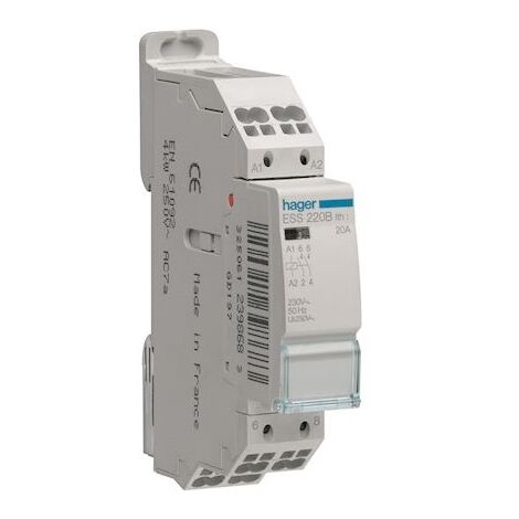 Hager ESS220B Contactor 20A 2F 230V