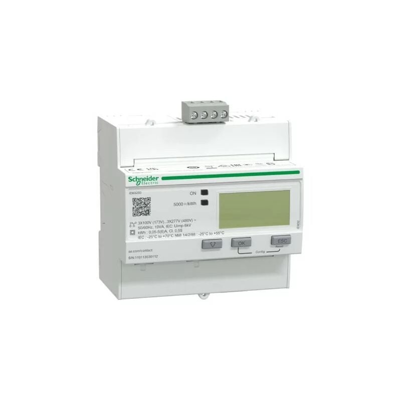 SCHNEIDER A9MEM3250 Acti9 iEM-3250 Contatore di energia trifase ...