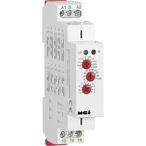 Mci coupatan MRT8-M1/W: timer elettronico modulare multifunzione 12 ...
