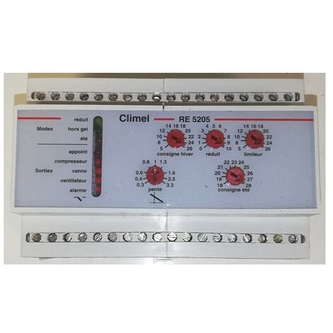 Climel RE 5205 Regolatore di temperatura