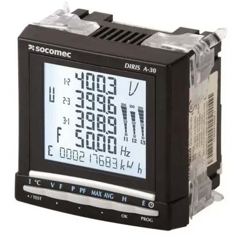 SOCOMEC 48250405 Energy meter Socomec DIRIS A30, single/three-phase