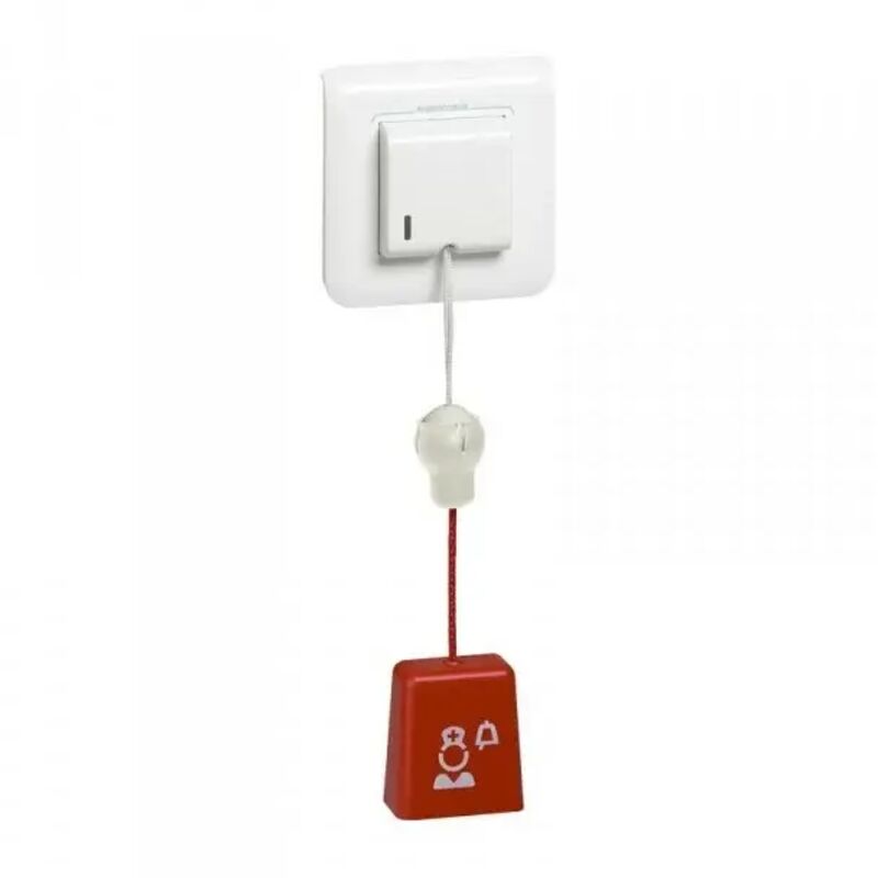 Legrand 078248 Antimicrobial Mosaic program ejectable sanitary call pull