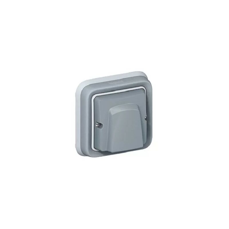 Legrand 069848 - Complete gray recessed Prog Plexo cable outlet - with ...