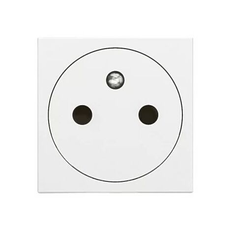 Legrand 077111L White power socket 2p+t surface 2 mosaic modules