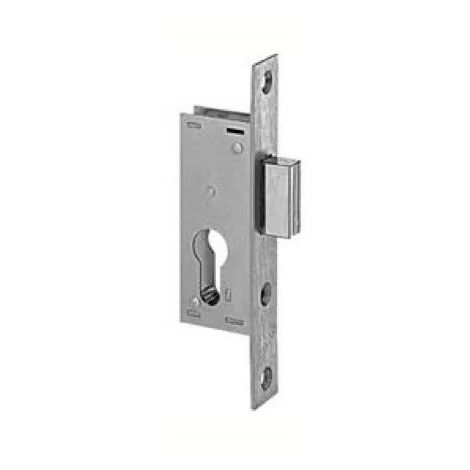 Metalux F114390010 Single deadbolt lock N14- 39.5 mm - With strike plate