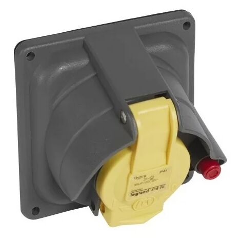 Legrand 051910 Prisinter panel 2P+E 16A 110V plastic