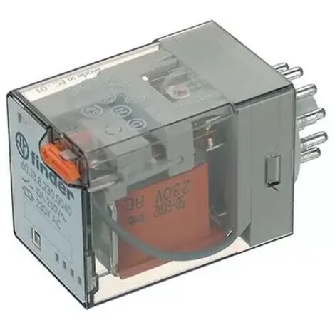 Finder 55.34.9.125.0094 Industrial electromagnetic relay 4PDT 7A 125V