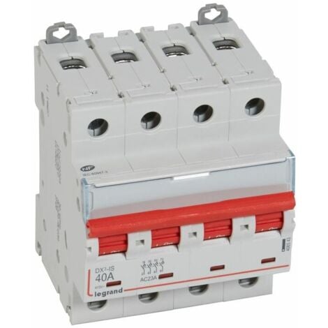 Legrand 406543 Head disconnect switch dx-is screw/screw Tripping 4P 400 ...