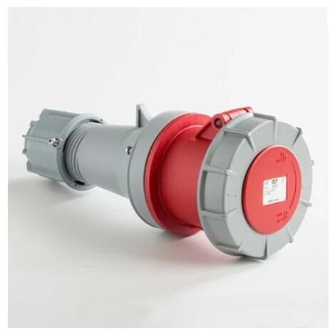 Ide 3754 Female plug 63A 3P㟤 380V IP67 6h