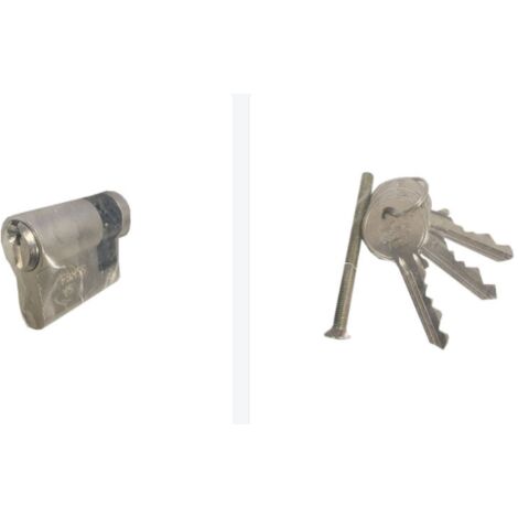 Iseo FBM56 Half cylinder 30x10mm with 3 keys