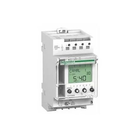 Schneider CCT16652 2-channel programmable time switch