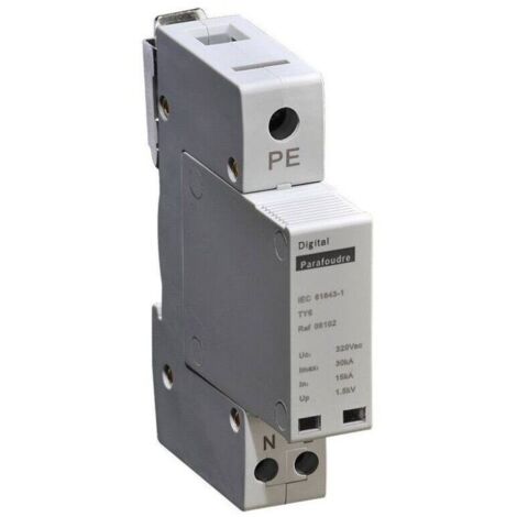 Digital 08102 Surge protector 320Vac 30kA uni+neutral