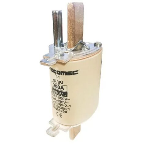 Socomec 68620200 HPC striker fuse size 1 E gL-gG 200A 690V