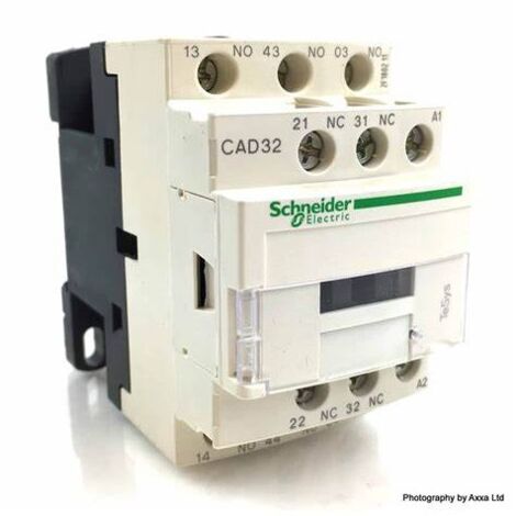 Schneider CAD32P7 Contactor TeSys CAD32 3 F plus 2 O instantaneous 10 A ...