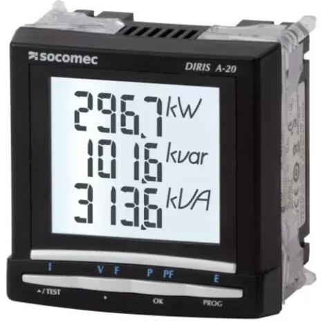 SOCOMEC 48250402 Energy meter Socomec DIRIS A20, single/three-phase