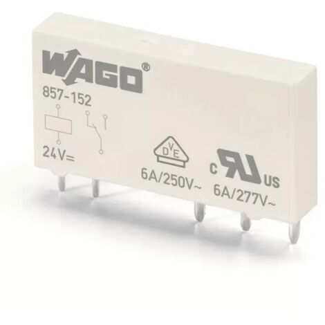 Wago 857-152 Relay 5mm 24vdc 1co