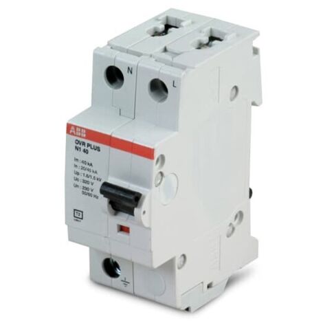 ABB 370101 Self-made tipo 2 Surge Protector ph + n imax 40ka