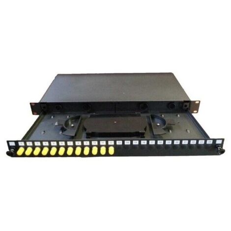 Bluelan ALLOPTTOSM12ST-1 Optical drawer 24 ports ST equipped with 12 ...