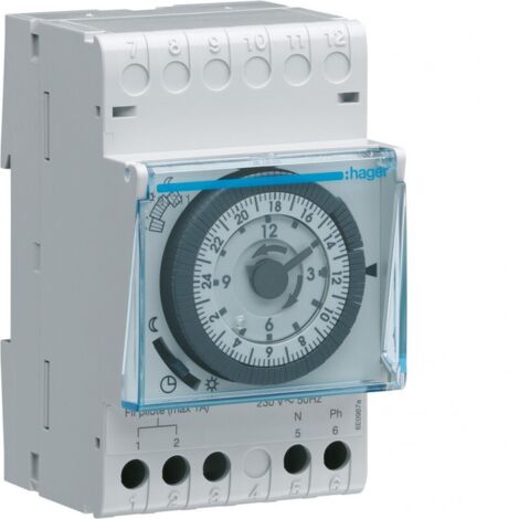 Hager 31711 Analog modular programmer for electrical equipment with ...
