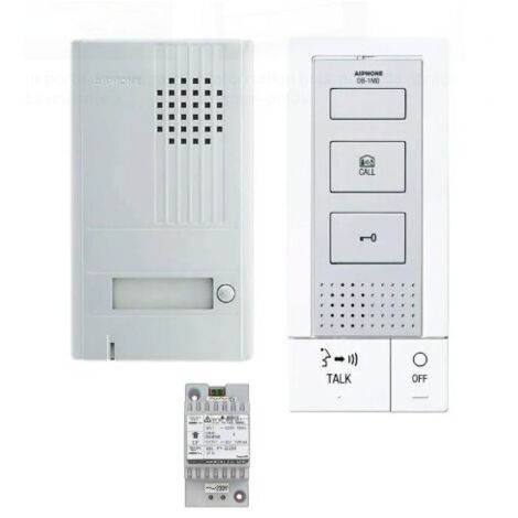 Aiphone DBS-1AP Extra-flat, fully integrated 2-wire surface-mounted ...