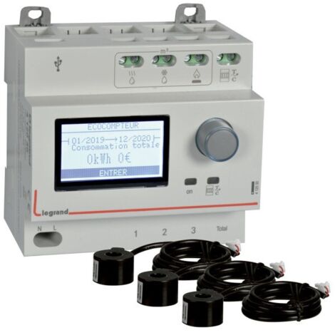 Legrand 412031 Modular eco-meter pack including eco-meter (412030) and ...