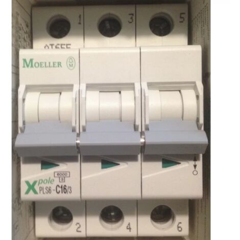 Moeller PLS6-C16/3-MW - 242949 Circuit breaker 16A - C - 6kA - 3 poles