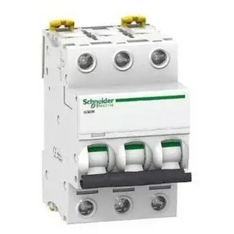 Schneider A9F87332 - Acti9 - iC60H circuit breaker 3P 32A curve C
