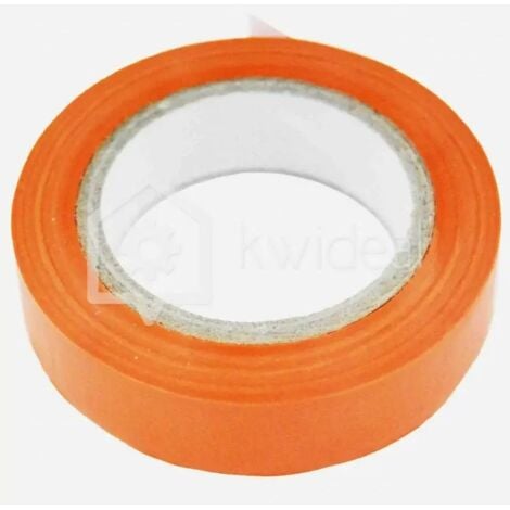 10 rolls of Scotch insulation for electricians - 10 meter tapes - ORANGE