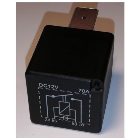 Automotive relay 12V 70A + Diode