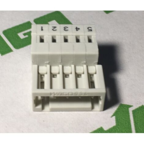 Wago 734-305/000-044 Male connector for 1 conductor - 100% reverse ...