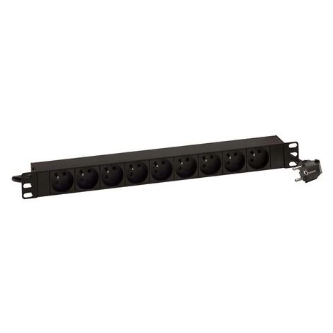 Legrand 0646550 Pdu linkeo 9 sockets 2P+E standard Franco-Belgian